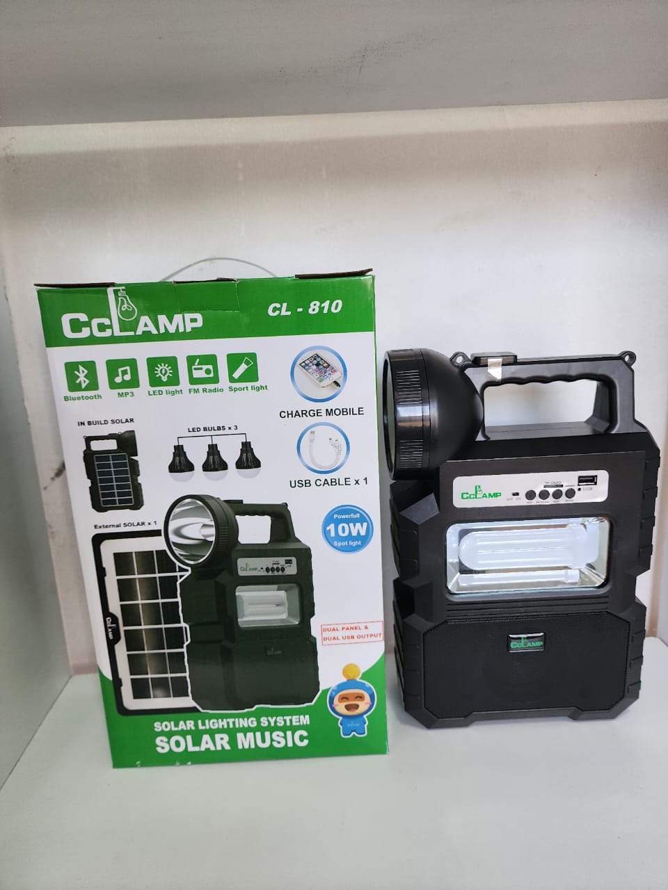 Mini solar lighting & music system – Marvel Stores