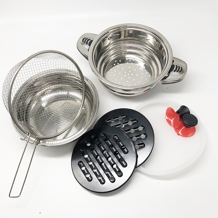 30 Pcs Stainless steel cookware set – Marvel Stores